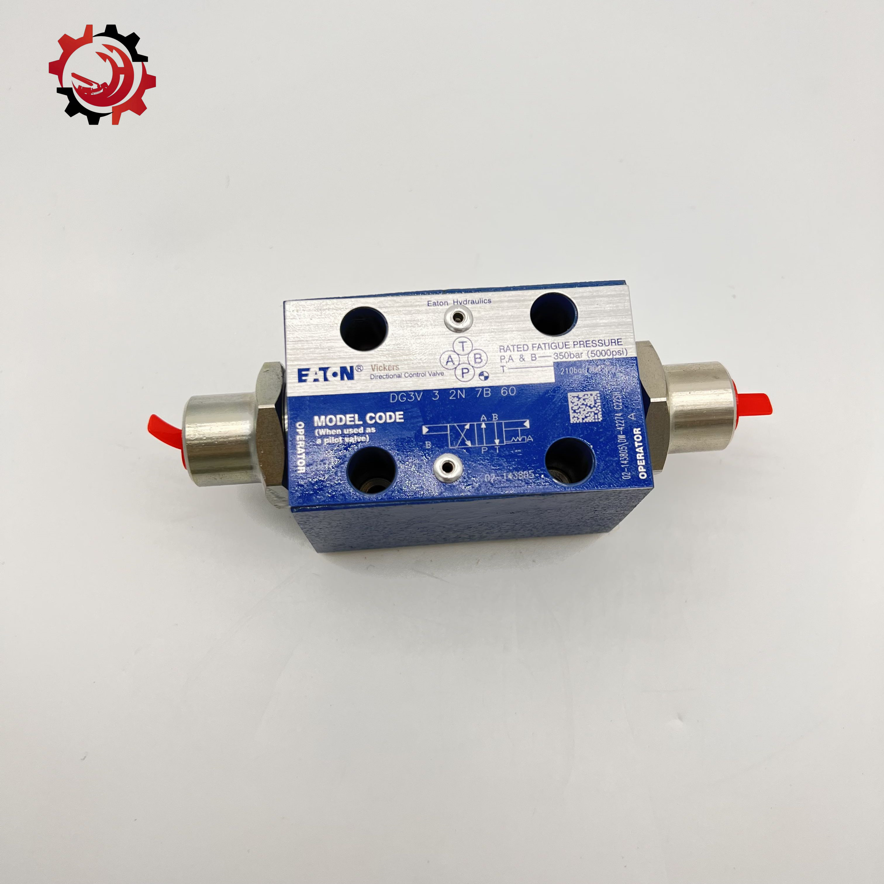 Industrial Hydraulic Eaton Vickers Solenoid Valve High Pressure DG3V-3-2N-7-B-60