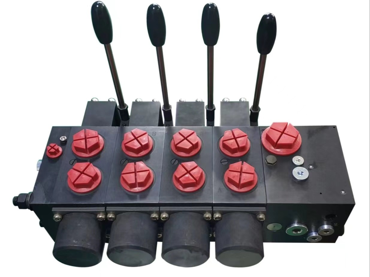 Construction Machinery Non Standard Block Multiway Valve Transmission ...