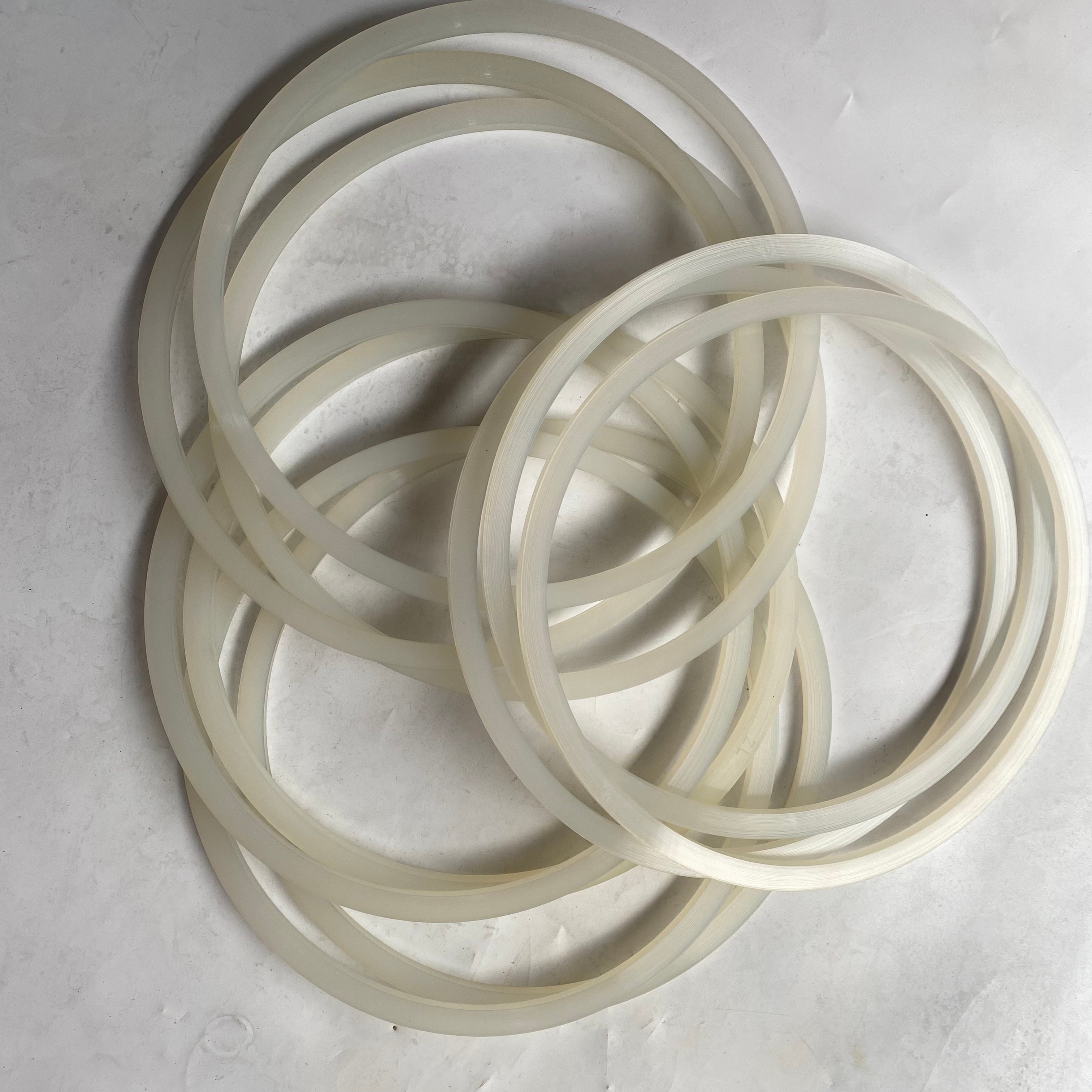 Discharge Seal Ring Polyurethane White Rubber Ring Sany Zoomlion ...